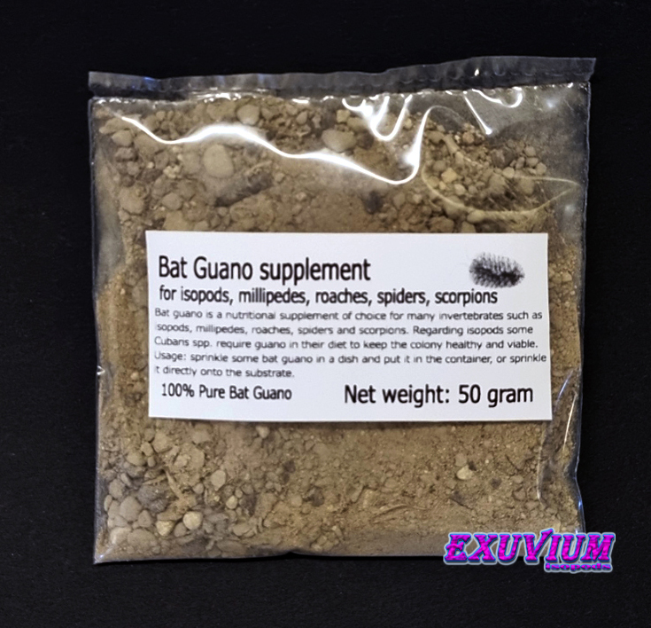 Bat Guano for Arthropods – Exuvium Isopods