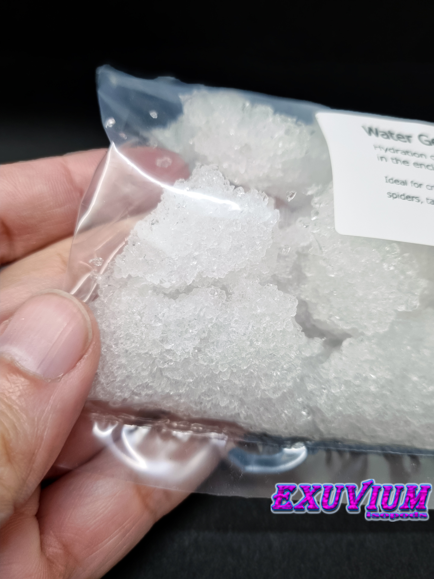Water gel crystals – Exuvium Isopods