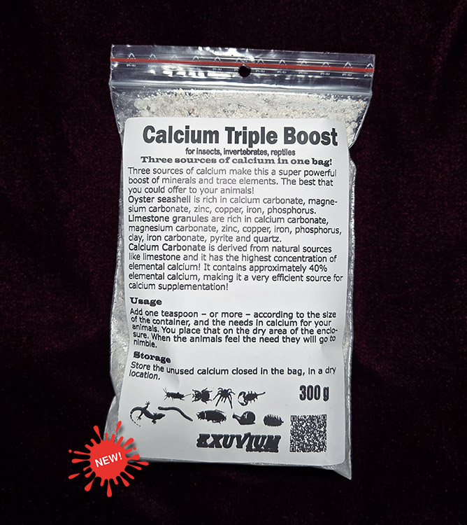 Calcium Triple Boost Supplement – Exuvium Isopods